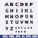 Space Alphabet Svg Alphabet Space Letters Fonts Svg Png - Etsy