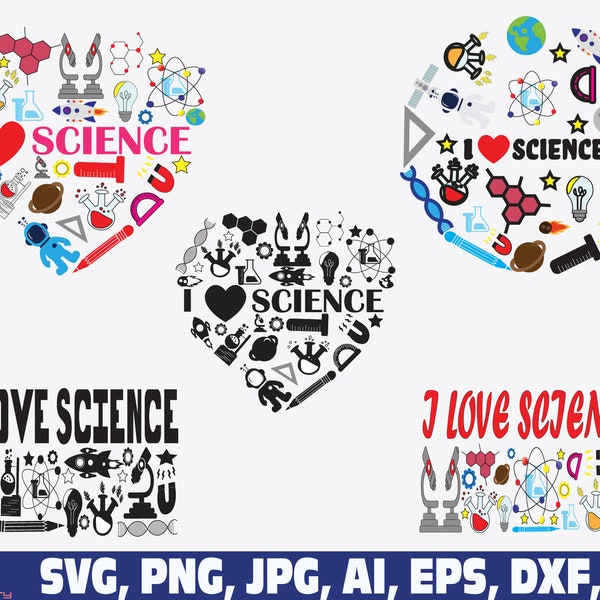 Science Svg - Etsy
