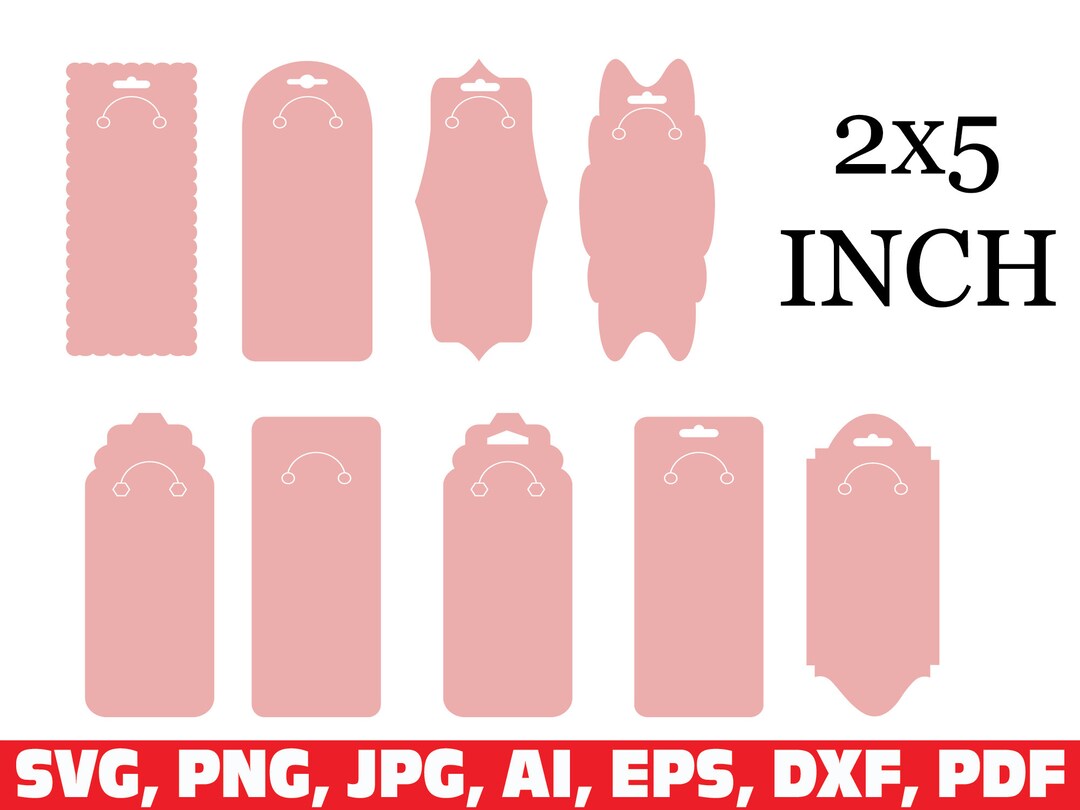 Keyring Display Card Svg Keychain Packaging Keyring Display - Etsy