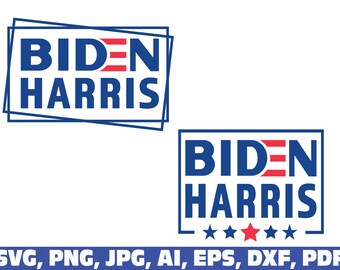 Biden Harris Logo Svg - Etsy