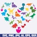 Heart Baby Dinosaur Svg Bundle Dinosaur T-rex Svg Dinosaur - Etsy