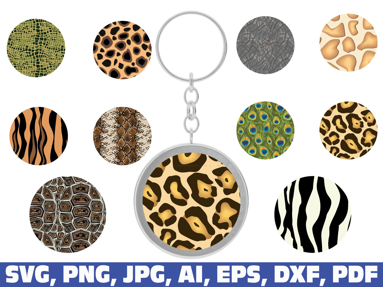 Keychain Pattern SVG Key Ring Pattern Keychain Svg Key Ring | Etsy