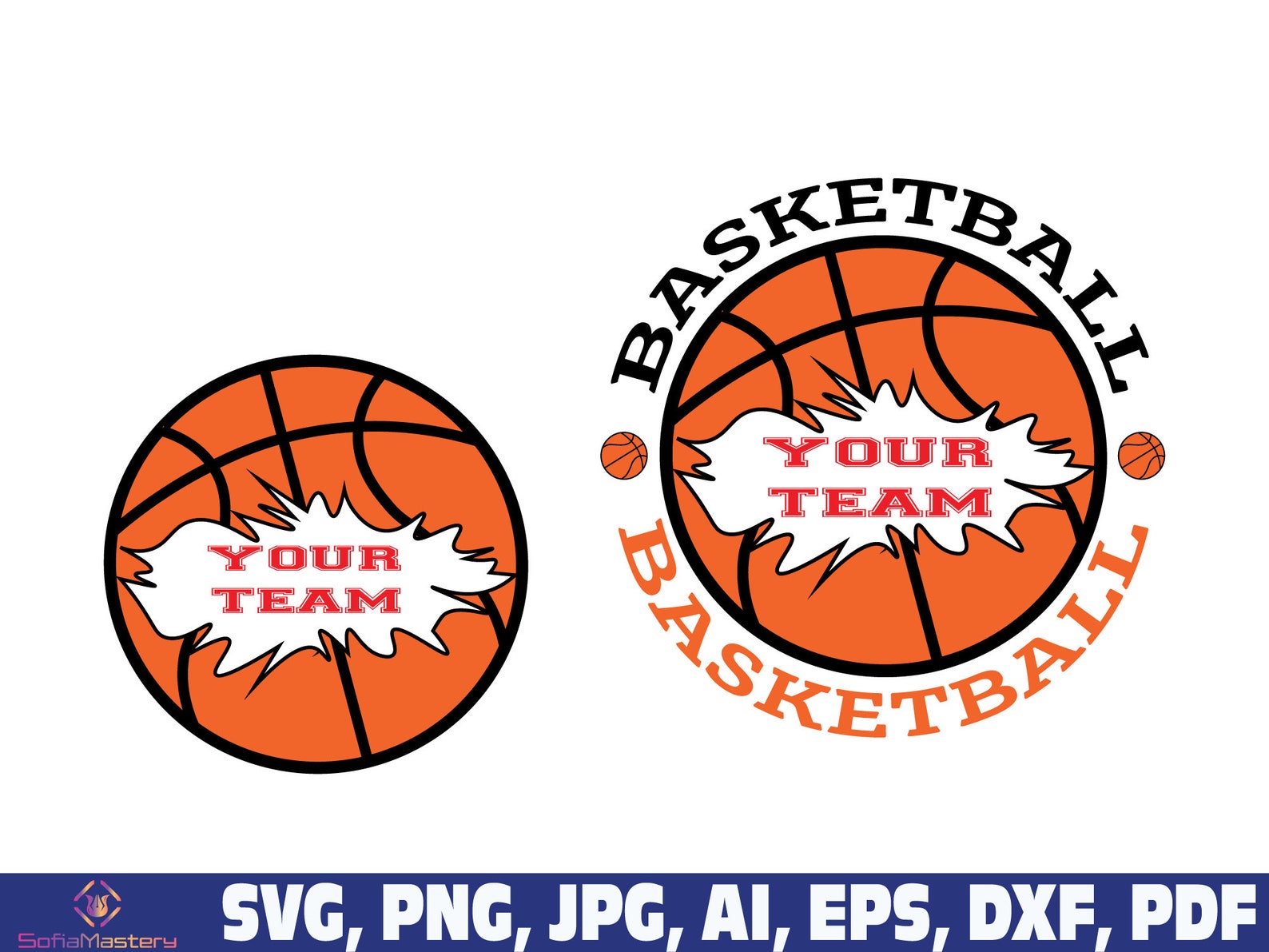 Basketball Svg Basketball Team Custom Svg Basketball Name - Etsy