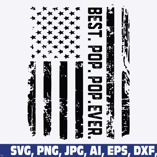 Best Poppop Ever Svg Pop Pop Svg Png Pop Pop Flag Svg USA - Etsy