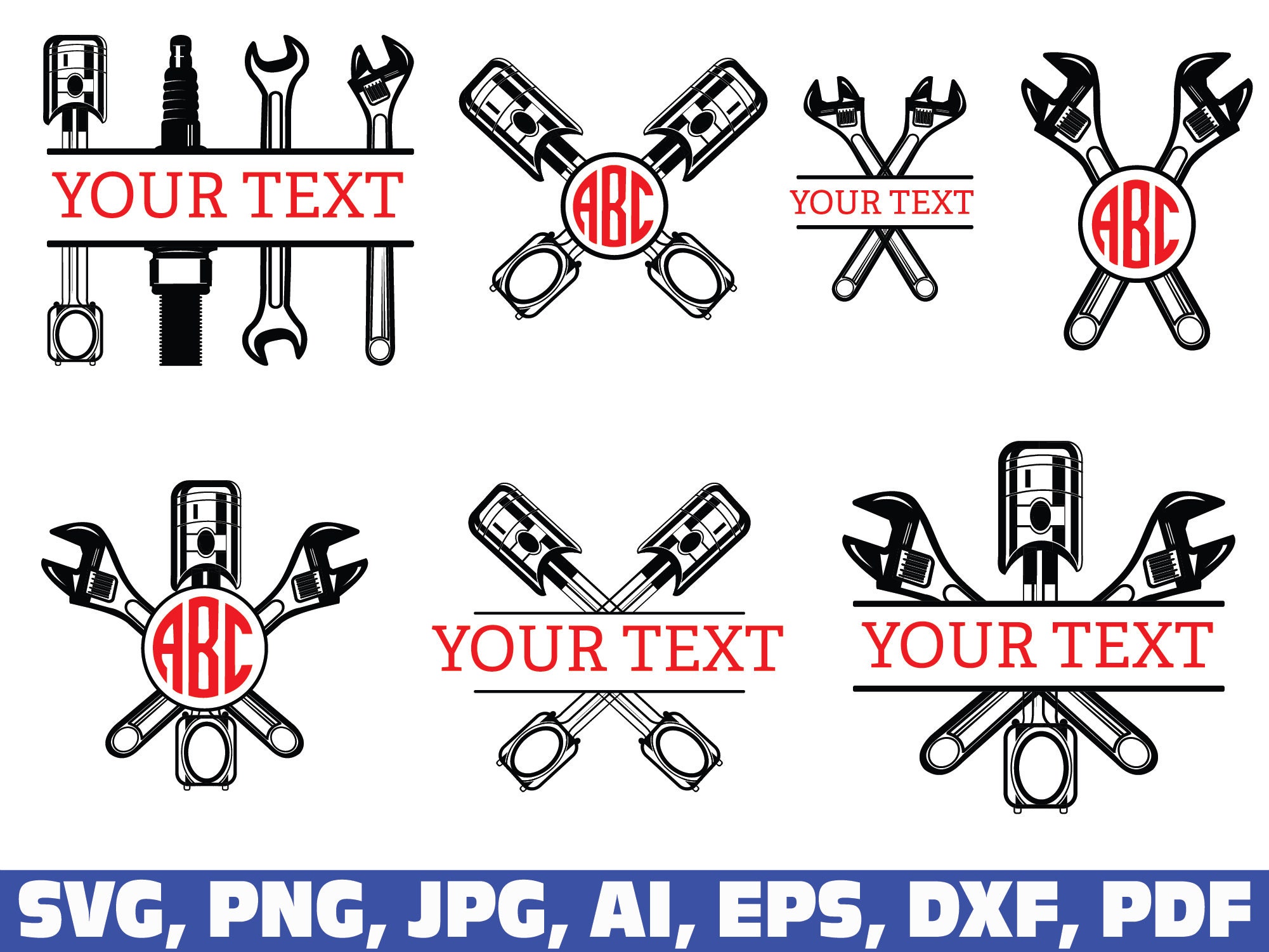 Art & Collectibles Mechanic Logo Svg Mechanic Tools Svg Mechanic Shirt ...