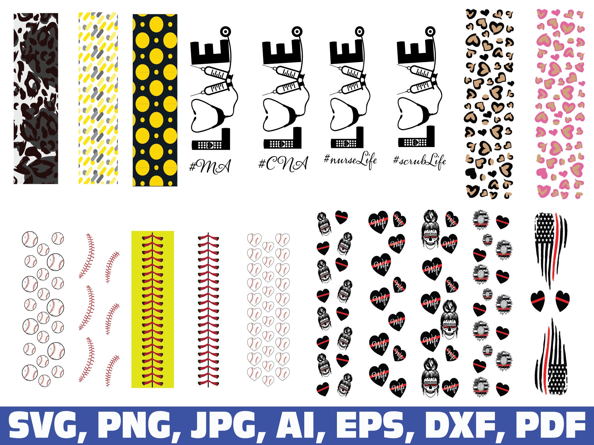 Digital Drawing & Illustration Art & Collectibles Serape SVG Pen Wrap ...