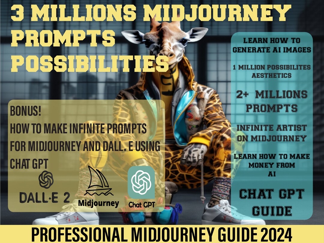 Midjourney Prompts Guide, Midjourney Chat Gpt Guide, Midjourney ...
