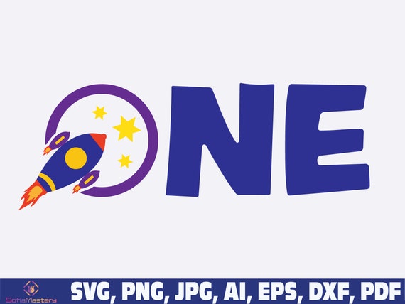 Space One SVG Space Birthday Svg 1st Birthday Svg First | Etsy