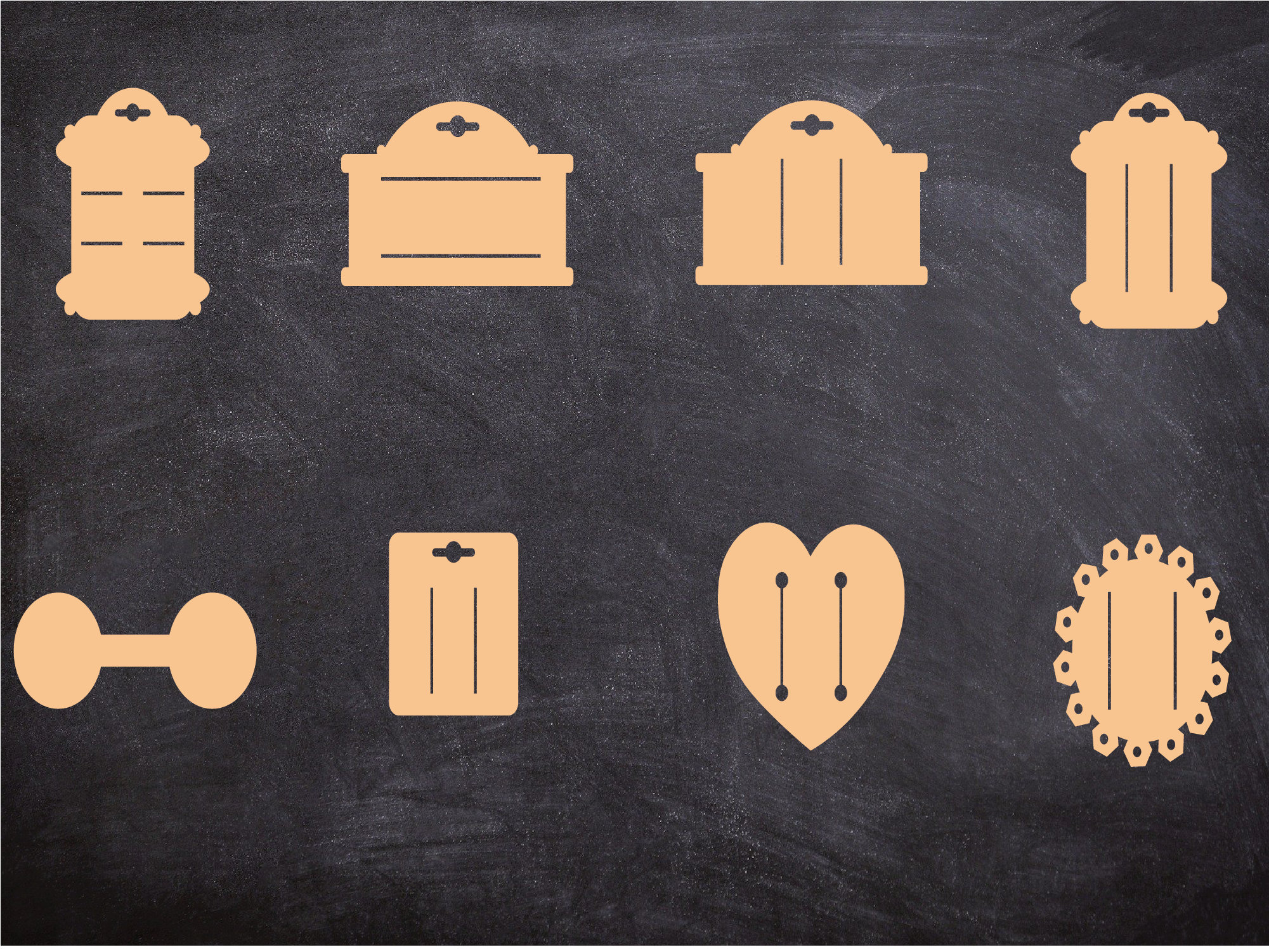 Bow card svg bow display card svg bow template bow template | Etsy