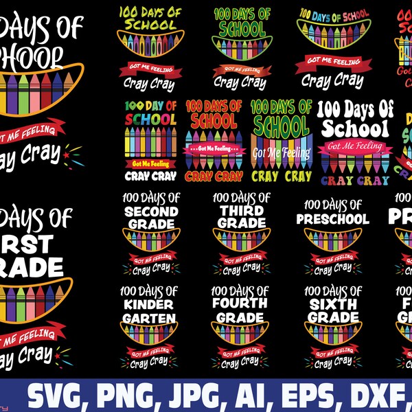 100 Days of School - Etsy