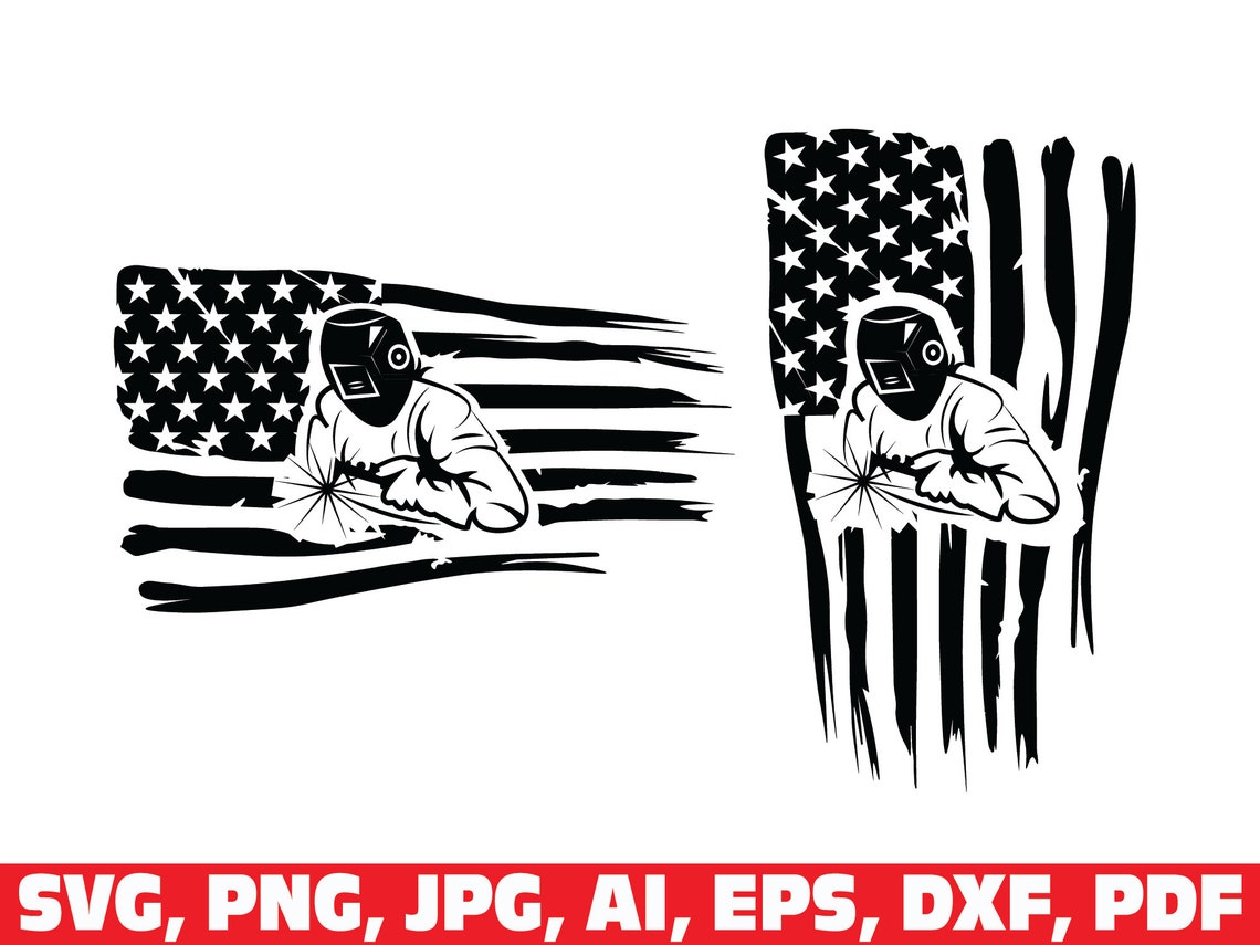 Welder Svg Welder Flag Svg Welder American Flag Welder Usa - Etsy
