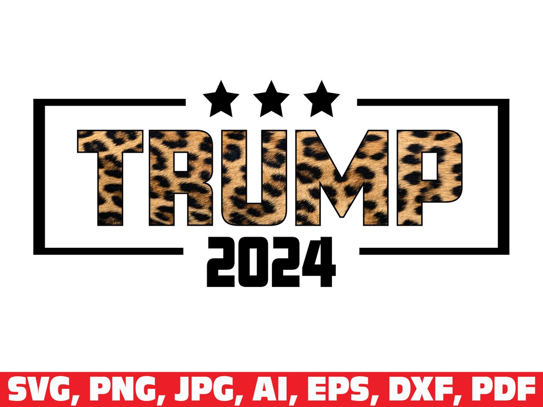 Trump Leopard Png, Trump Leopard Print Png Sublimation, Trump Png ...