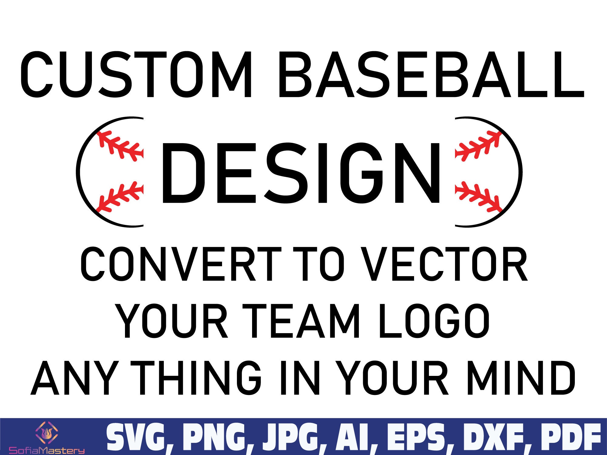 Custom Baseball Logo Design