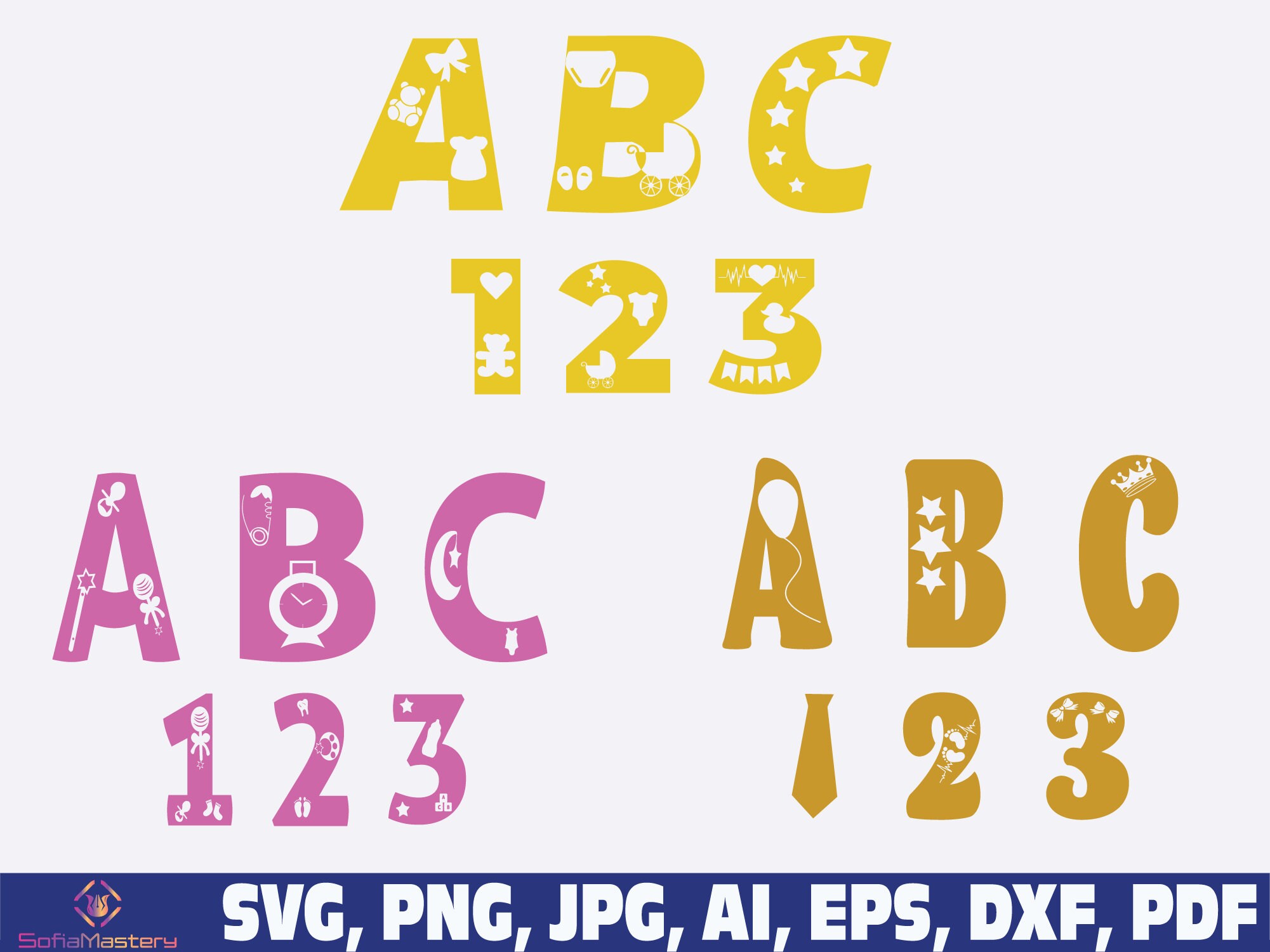 Baby Font Svg Png Birthday Font Alphabet Letters Girl Png - Etsy