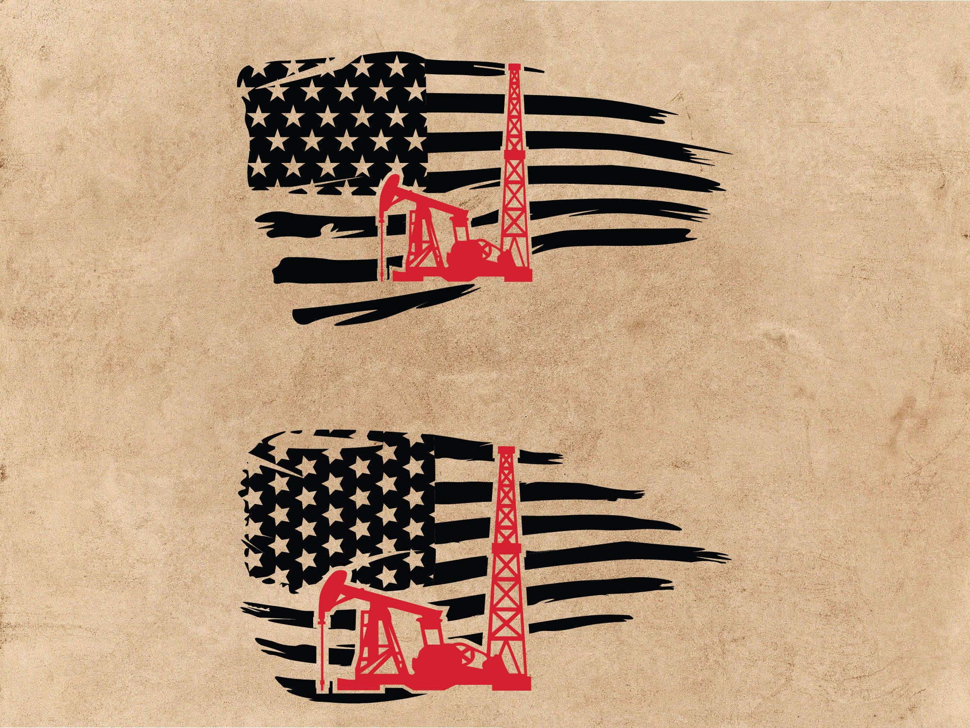 Oilfield Flag Svg Oilfield Worker Svg American Flag Oilfield - Etsy Sweden