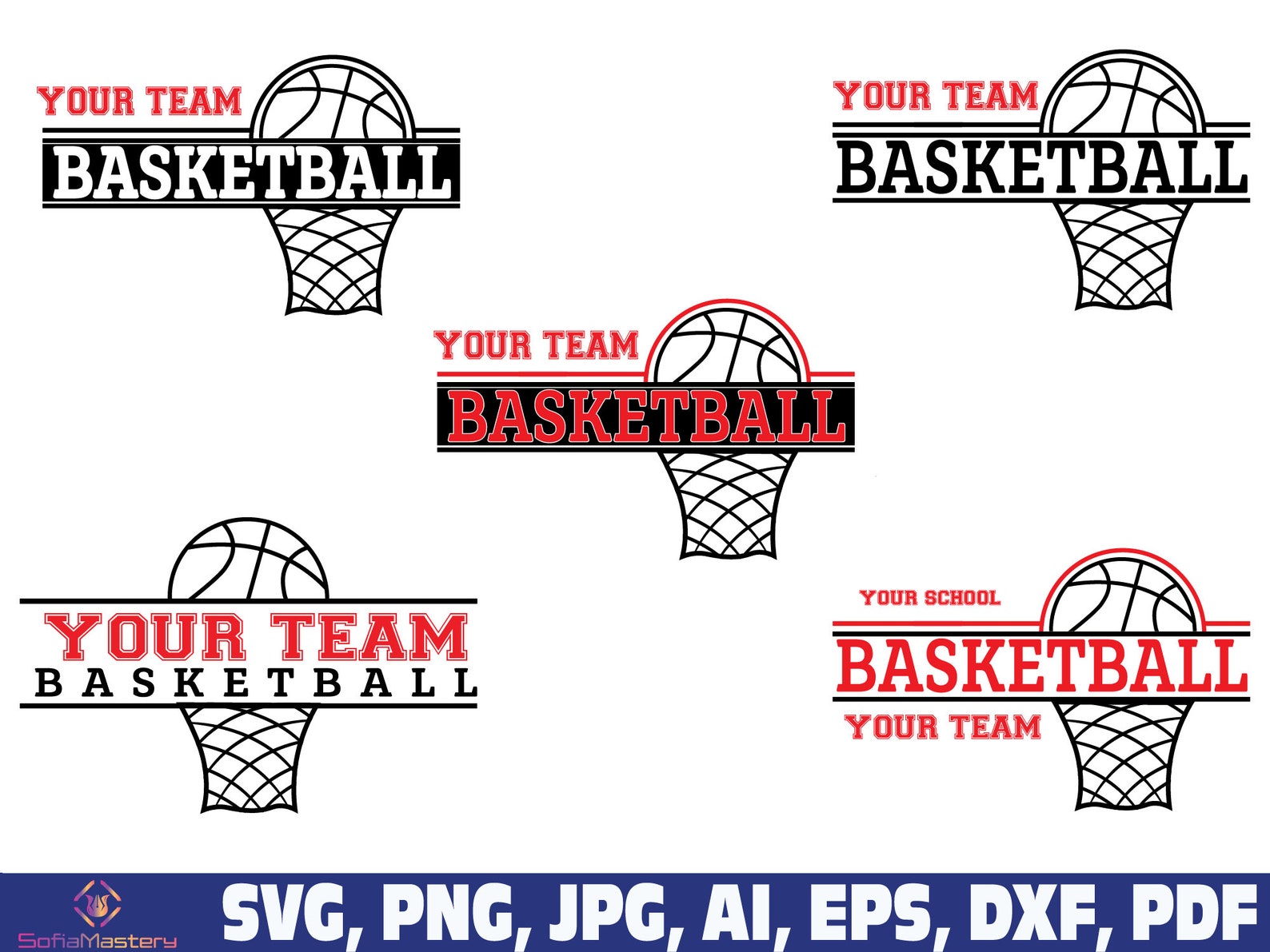 Basketball Svg Basketball Team Custom Svg Basketball Name - Etsy