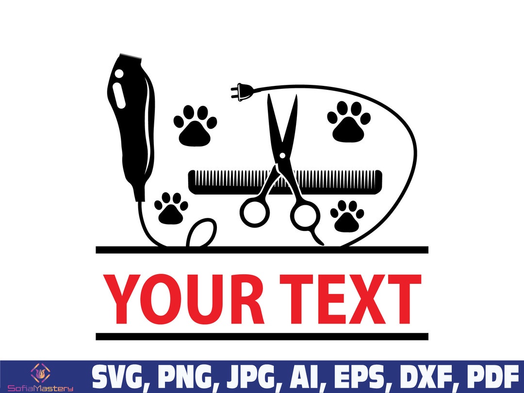 Dog Groomer Svg Png Dog Grooming Hair Dryer Heart (Download Now) - Etsy ...