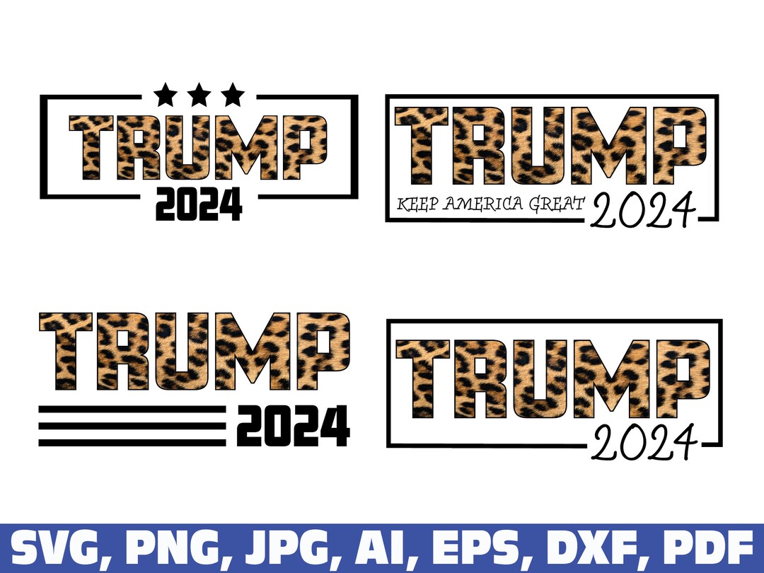 Trump leopard png, trump leopard print png Sublimación, trump png ...