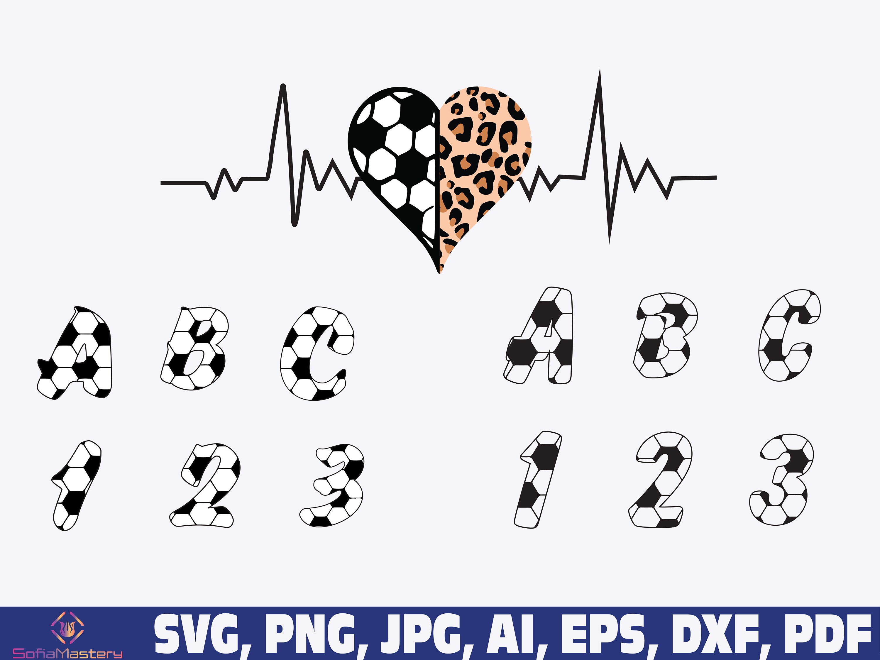 Soccer Svg Bundle Soccer Font Alphabet Letters Svg Soccer - Etsy Canada