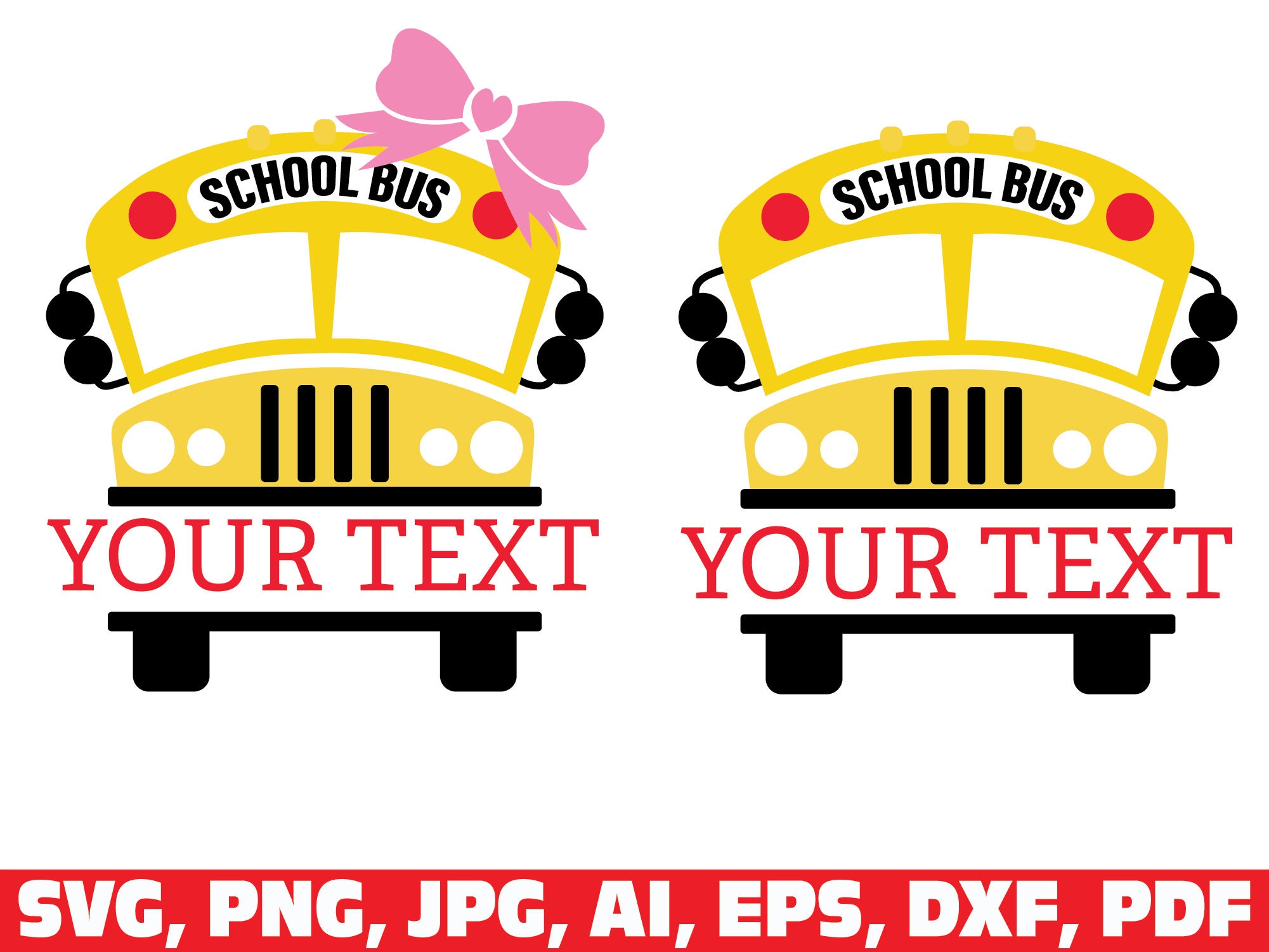 School Bus Svg School Svg Back to School Svg Monogram Svg - Etsy Canada