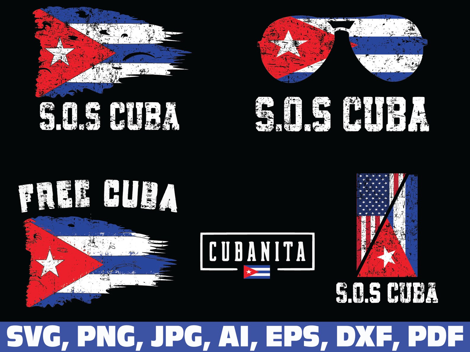 39 Patria Y Vida Cuba Cuban Svg Cuba American Flag Svg Free - Etsy UK