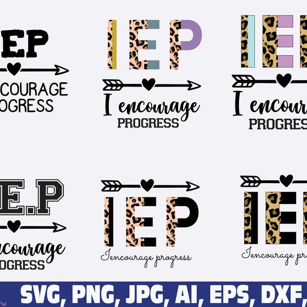 Iep I Encourage Progress Svg - Etsy