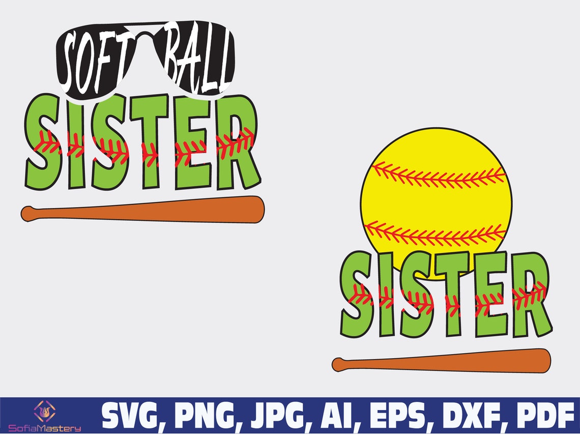Softball Family Svg Softball Dad Svg Softball Mom Svg - Etsy