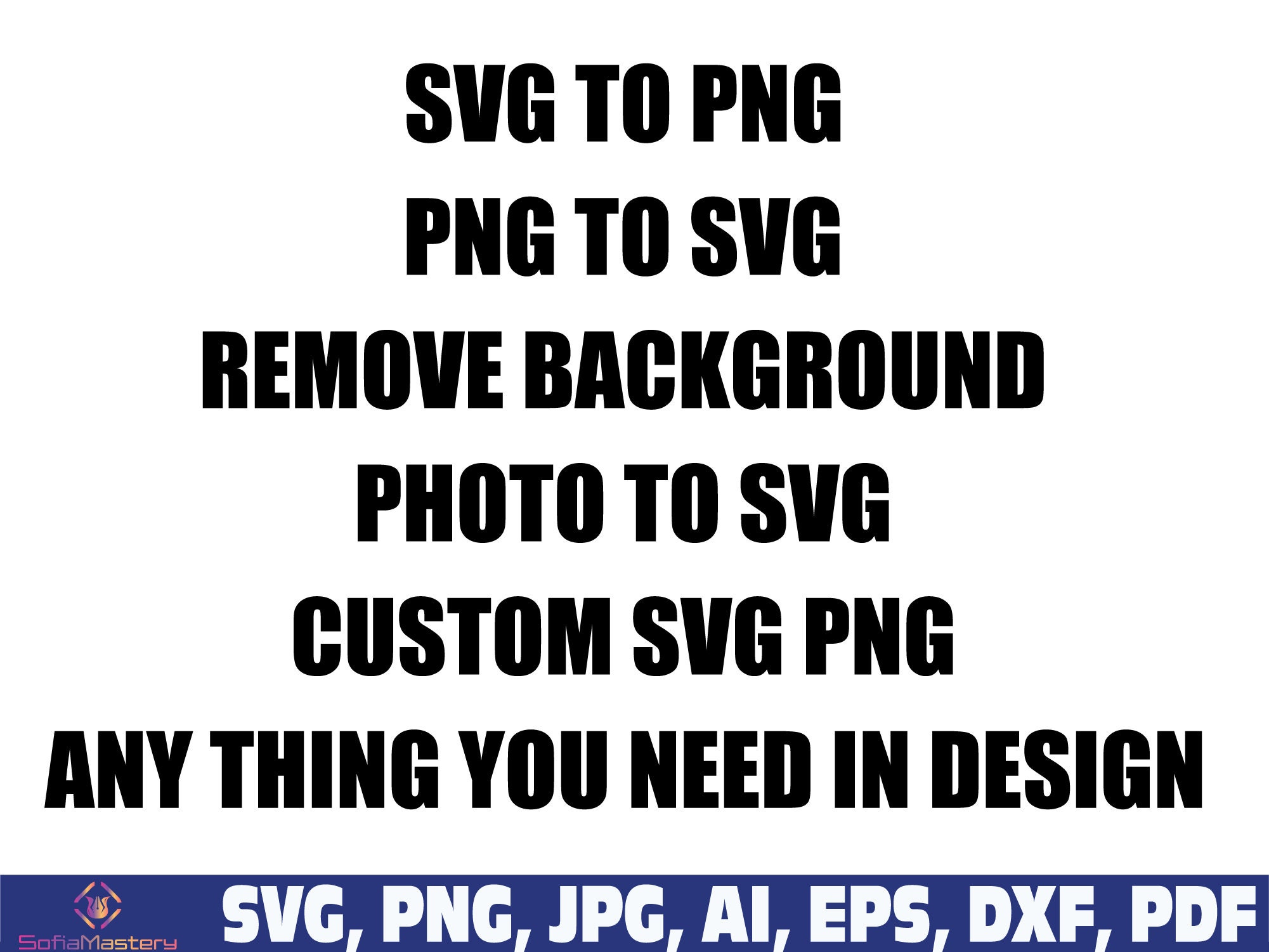 SVG to PNG Png to Svg Svg Convert Photo to Svg Remove - Etsy Canada