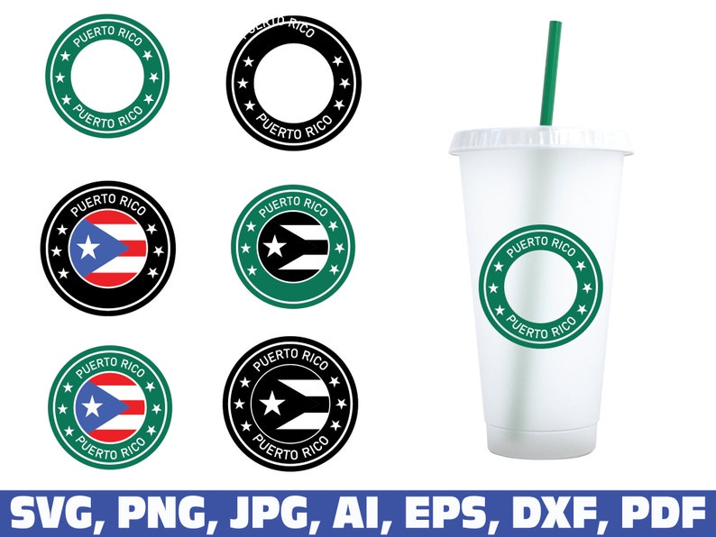 Puerto Rico Svg Puerto Rico Flag Svg Puerto Rican Svg - Etsy Canada