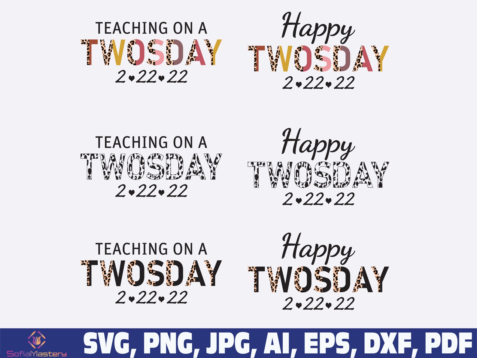 Twosday Svg Png Teaching on a Tuesday Svg Png Happy Twosday - Etsy