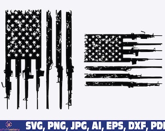 Digital AR15 svg Cut file Tactical svg Gun Rights svg Patriot svg ...