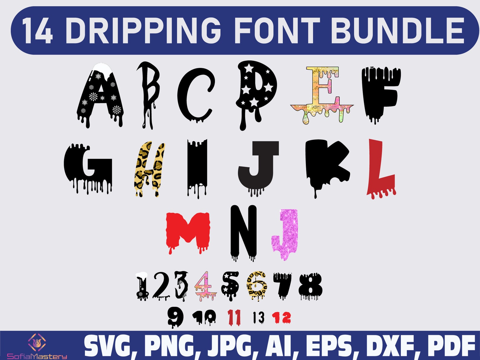 Dripping Font Svg Dripping Svg Dripping Letters Alphabet Svg - Etsy