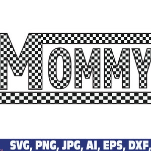 Mama Checkered Svg Png, Racing Mom Svg Png, Race Mama Sublimation, Mini ...