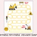 Editable Construction Reward Chart, Printable Reward Chart, Chore Chart ...