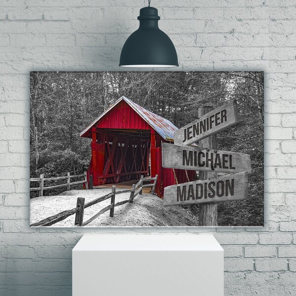 Covered Bridge - Etsy