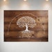 Family Tree Wood-inspired Premium Photo Print - Etsy