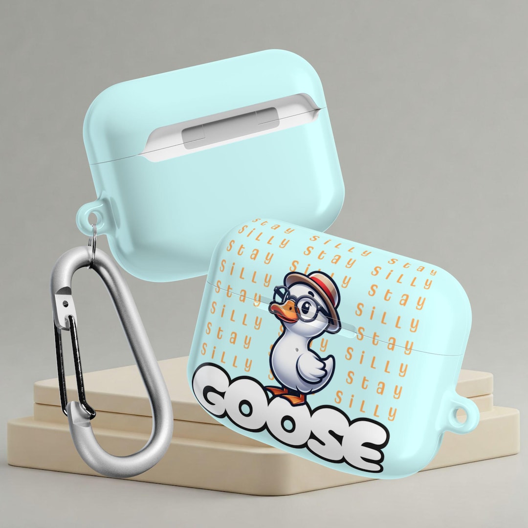 Stay Silly Goose AirPod Gen 4 Case, Silly Goose Airpods Pro 2 Case, One ...