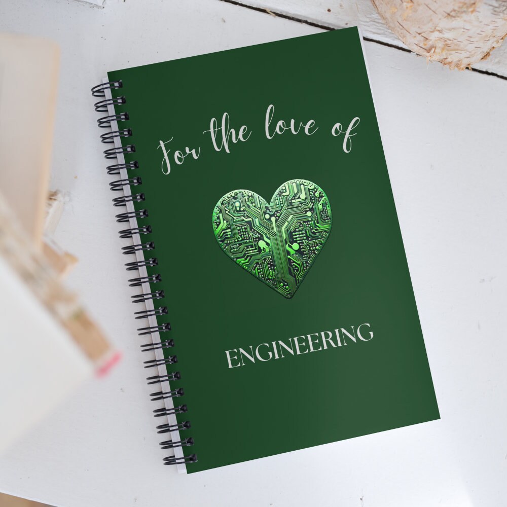 Electrical Engineering Notebook Spiral Notebook Softcover Journal Daily ...