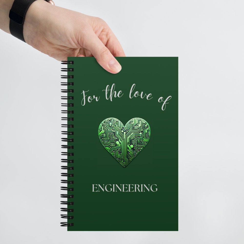 Electrical Engineering Notebook Spiral Notebook Softcover Journal Daily ...