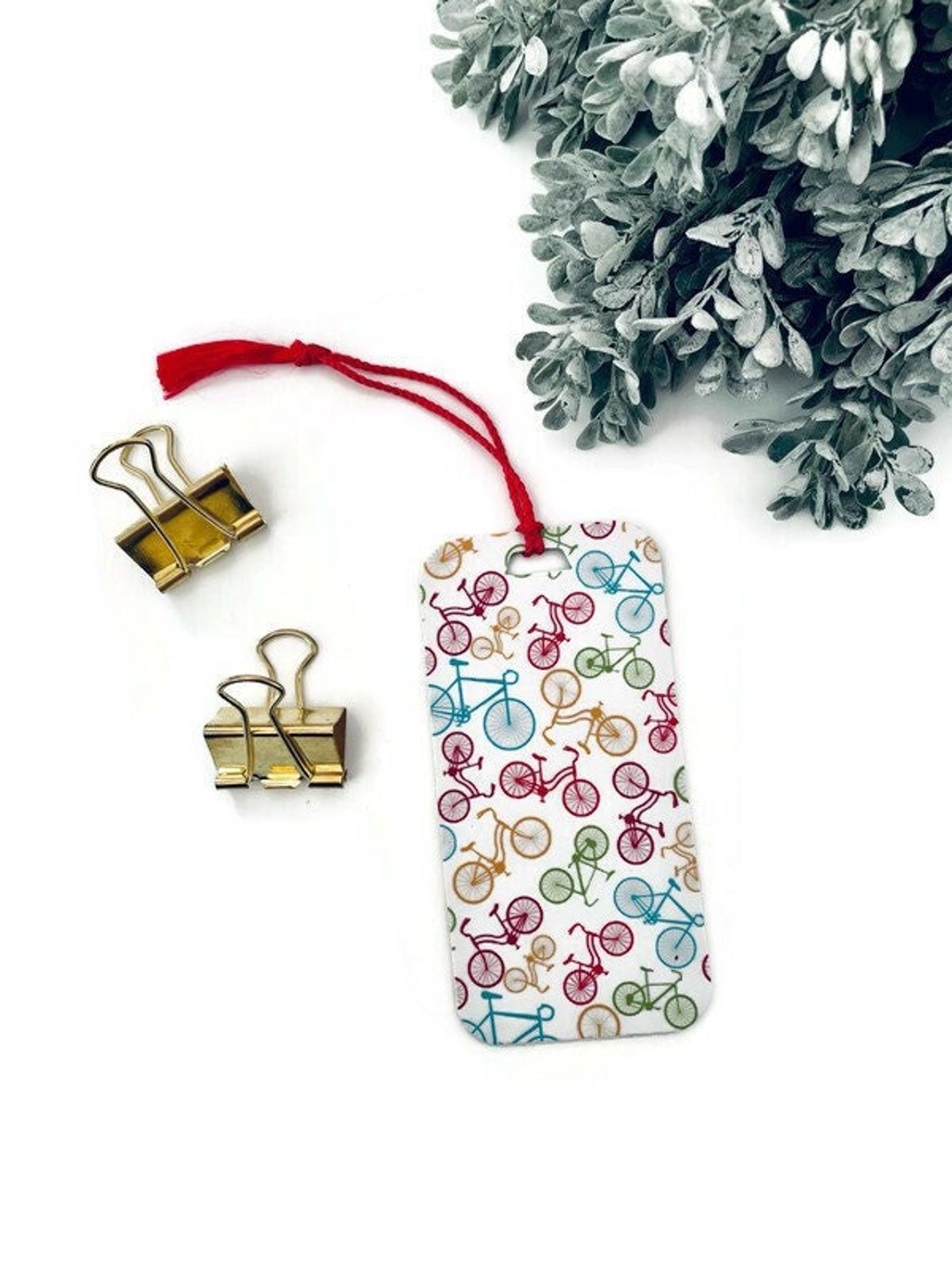 Bike Bookmark, Bicycle Bookmark, Bike Enthusiast Bookmark, Book Lovers ...