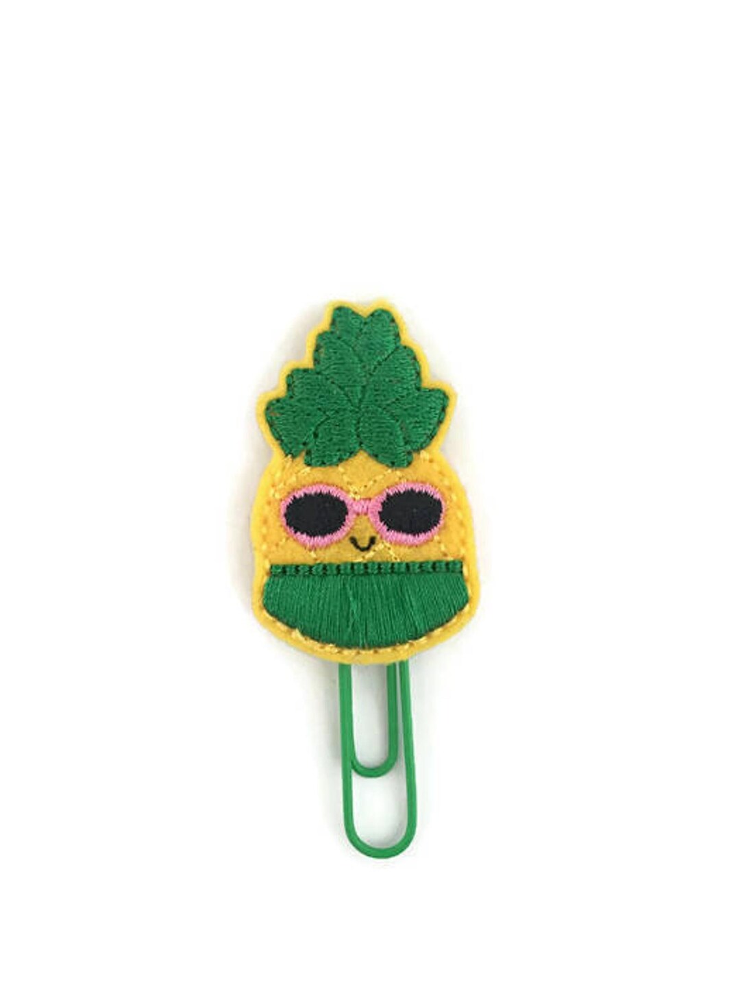 Pineapple Planner Clip | Pineapple Paper Clip | Pineapple Bookmark ...