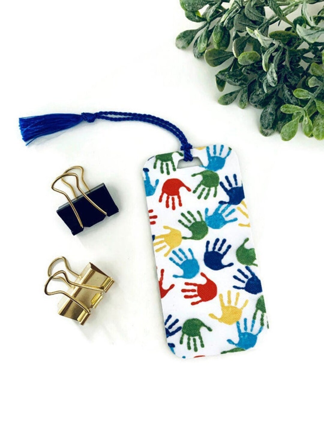 Autism Awareness Bookmark | Autism Bookmark | Autism Hands Bookmark ...