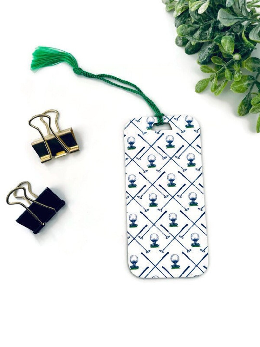 Golf Bookmark Golfer Bookmark Golf Enthusiast Bookmark Book Lovers Book ...