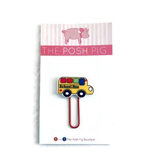 Bus Planner Clip | School Bus Planner Clip | School Planner Clip ...