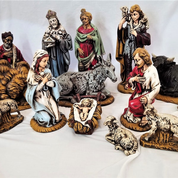 Outdoor Nativity Set Large - Etsy