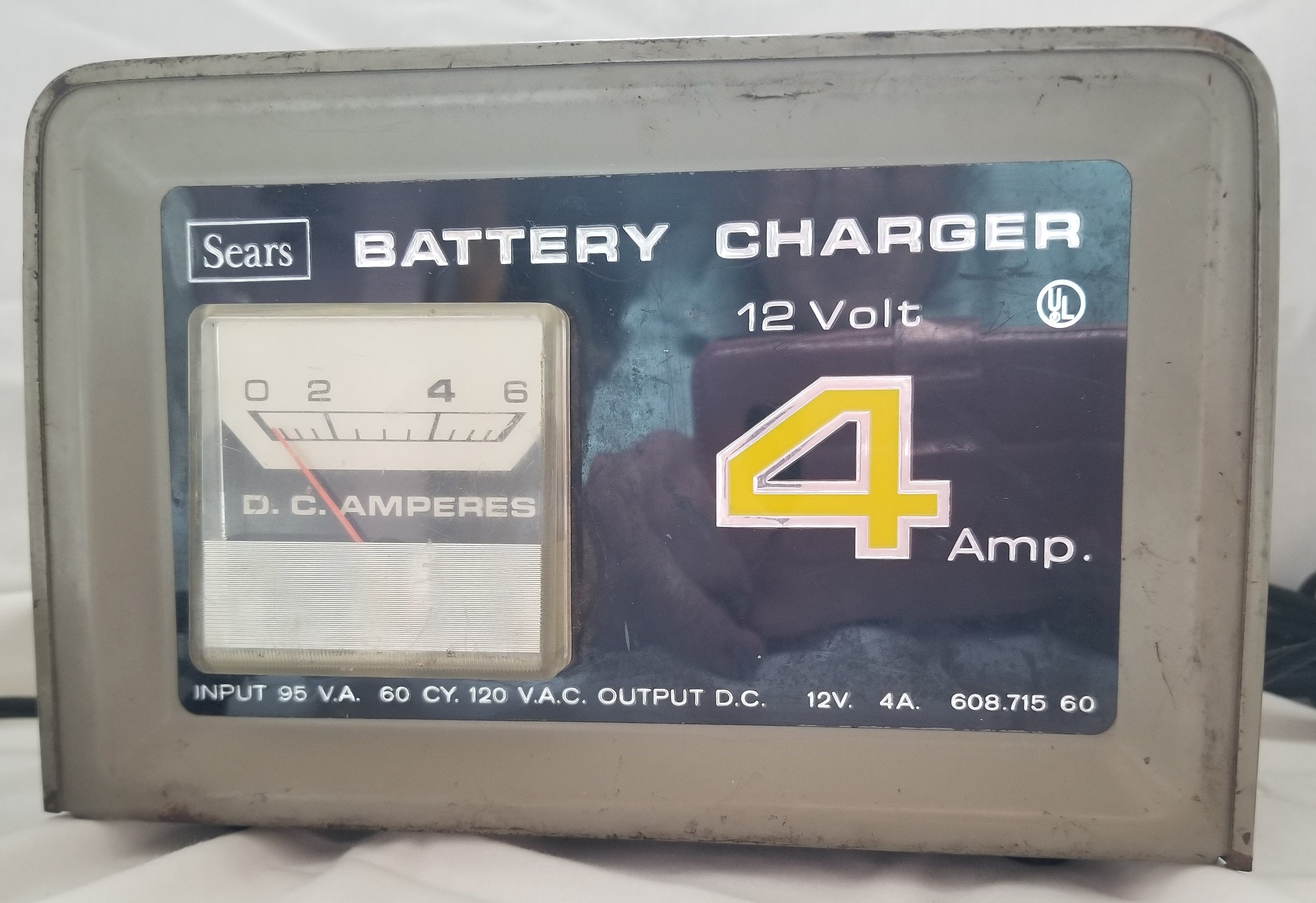 Sears 12 volt battery charger store