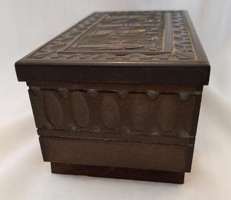 Vintage Minori Orgel Egyptian Music Box Made in Japan - RARE - Excellent Cond. - Etsy