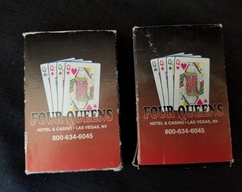 Four Queens Cards - Etsy