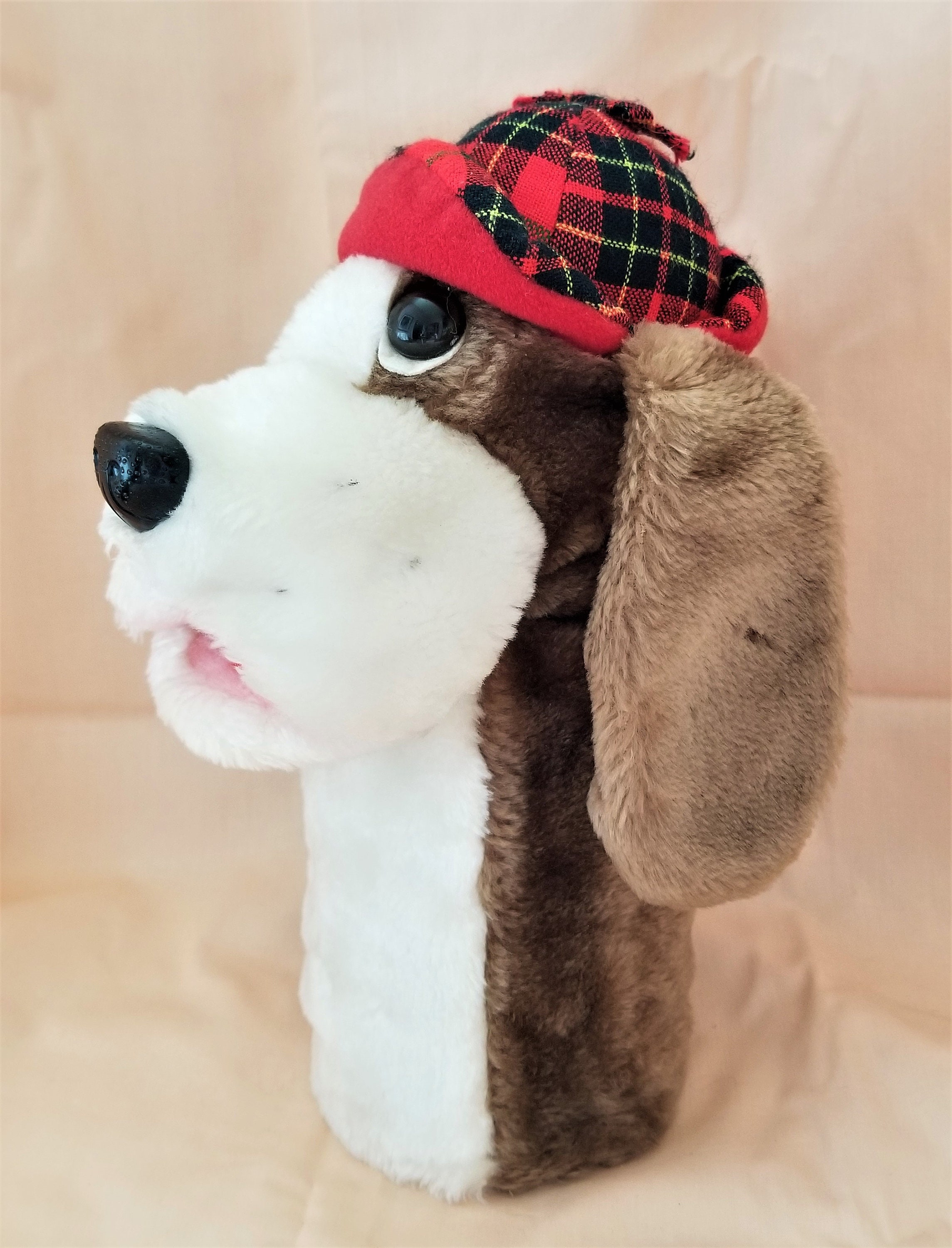 Vintage DAKIN Shylock Basset Dog Plush Hand Puppet Toy ~ 1980 ...