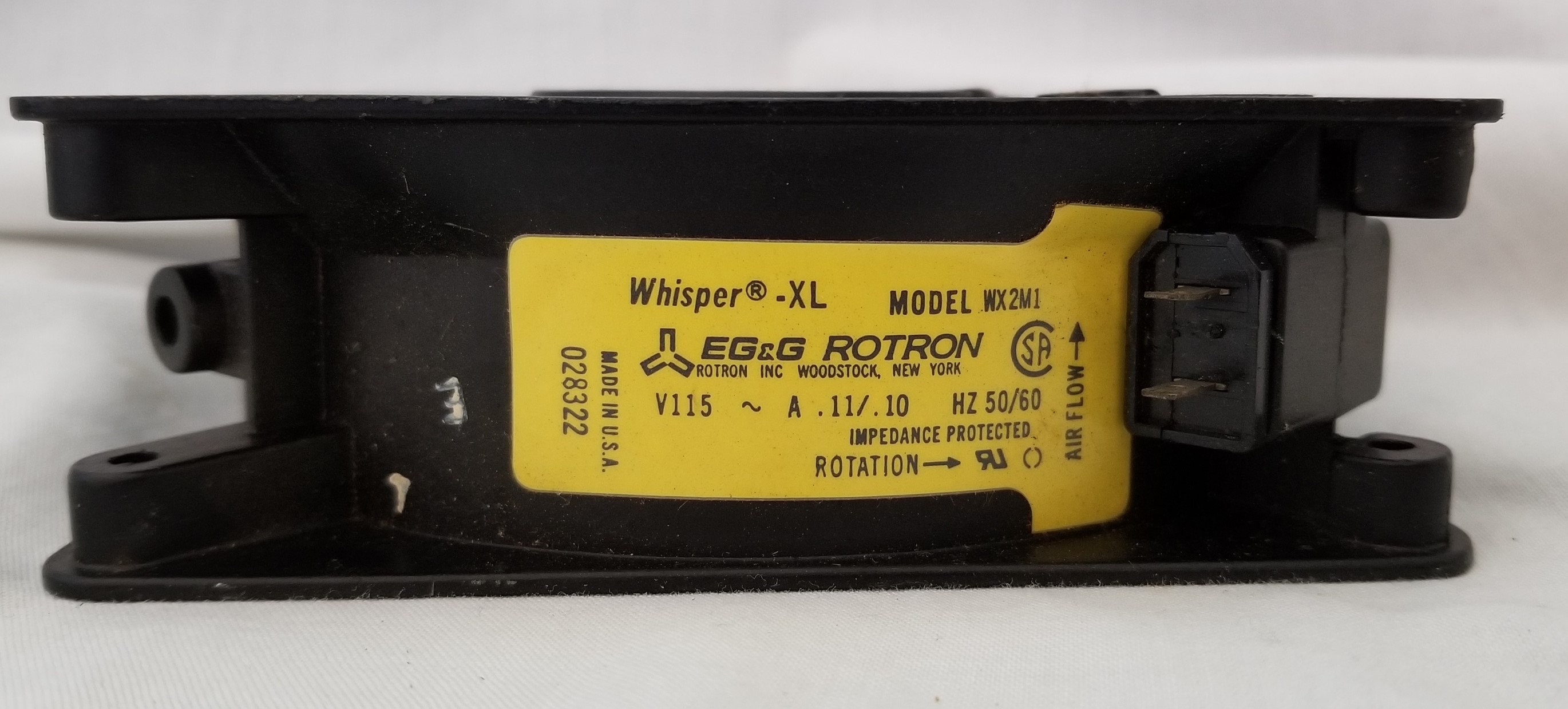 EG&G ROTRON Model WX2M1 Whisper-xl Fan 028322 New - Etsy